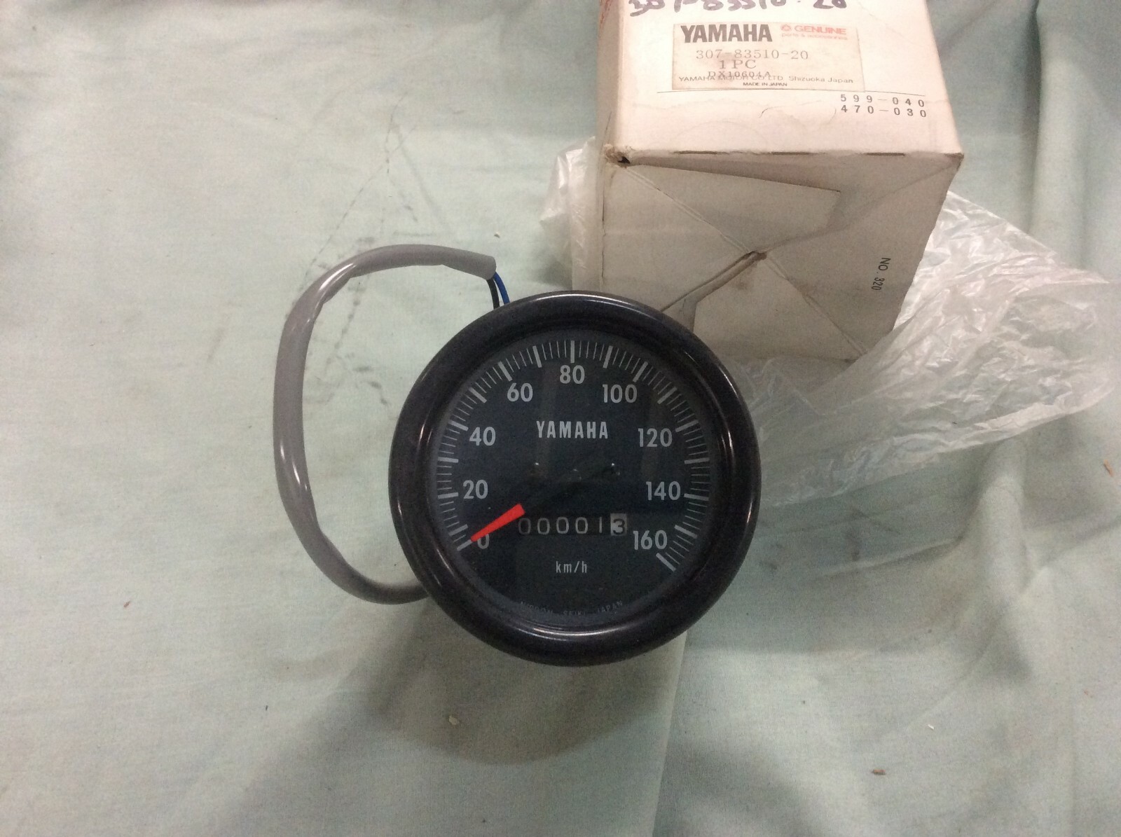 GENUINE YAMAHA PARTS SPEEDO UNIT Km/h AS3-1971 307-83510-20 | eBay