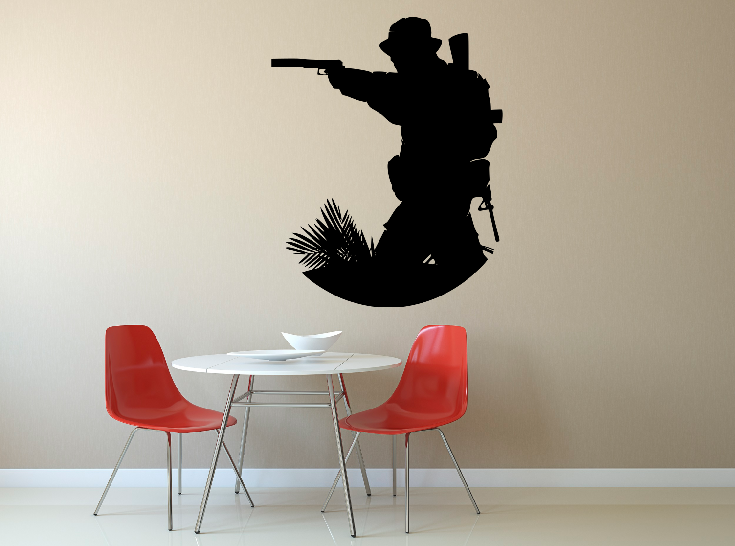 Soldier Ghost Recon Transfer Wall Art Decal Sticker AR8 | eBay UK