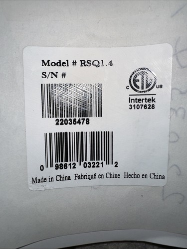 Riccar Supra Quik Portable Canister Vacuum Model RSQ1.4 | eBay