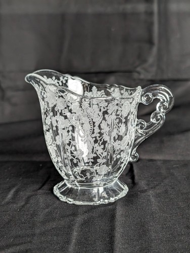 Vintage Cambridge Rose Point Crystal Glassware & Serving - Set of 35 ...