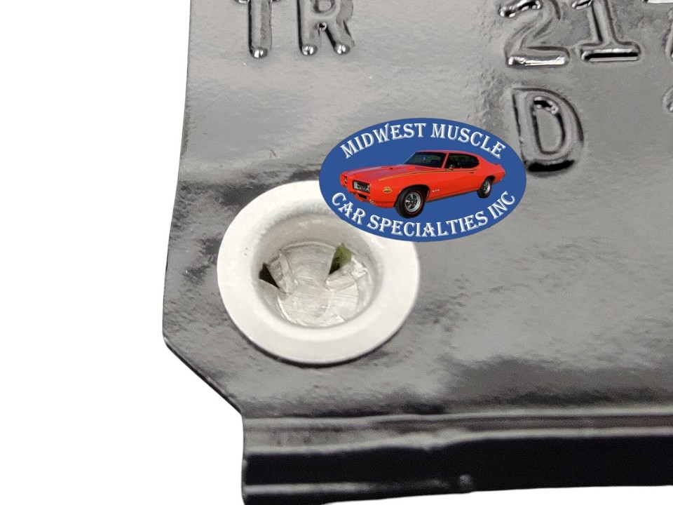 GM Chevy Pontiac Oldsmobile Factory Correct Firewall Cowl Data Plate ...