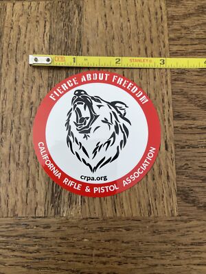 California Rifle and Pistol Association Sticker | eBay