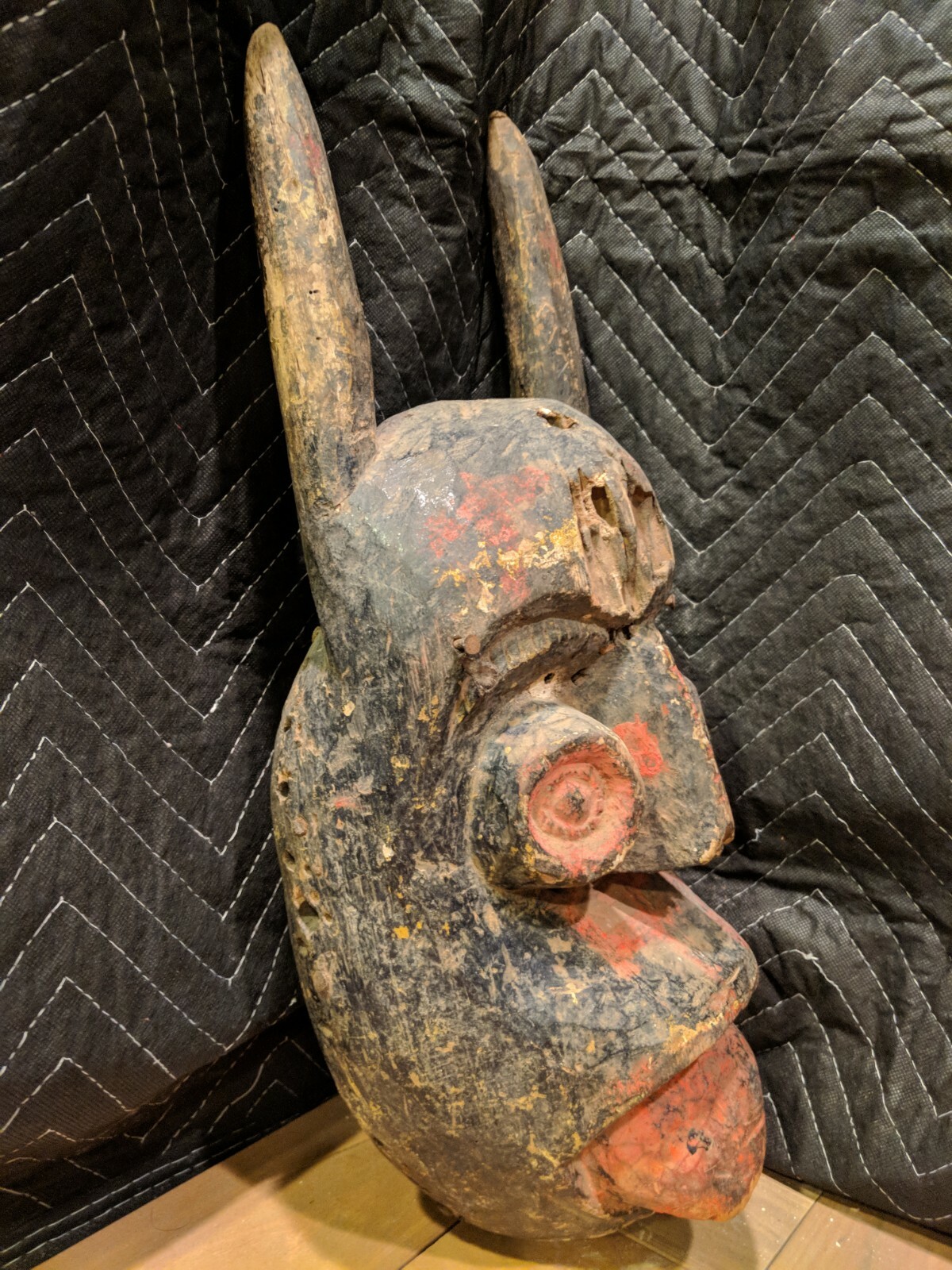 Ekpo Society Mask from Ibibio in Nigeria — Authentic Handcarved Wood ...