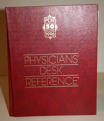Physicians' Desk Reference: PDR 50th Edition 1996 Hardcover | eBay