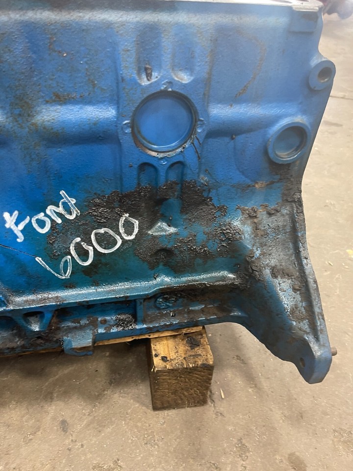 1966 Ford 6000 Commander Diesel Tractor Engine Block C5NN6015G | eBay