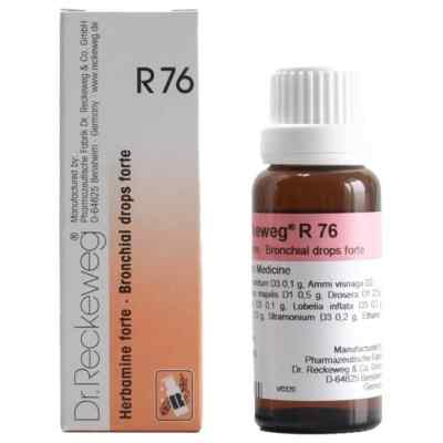 1xDr. Reckeweg R76 Drops 22ml | Bronchial Calm & Respiratory Wellness ...