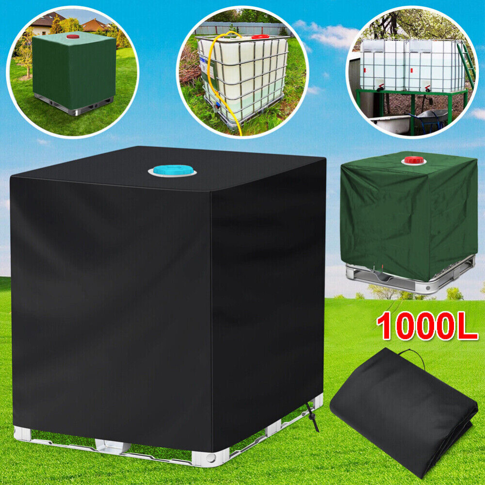 1000L IBC Tank Cover Sun UV Protective Hood Rain Water Tank Container ...