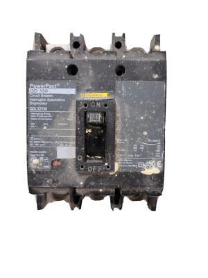 Square D QDL32150 150A 240V Circuit Breaker 785901662648| eBay