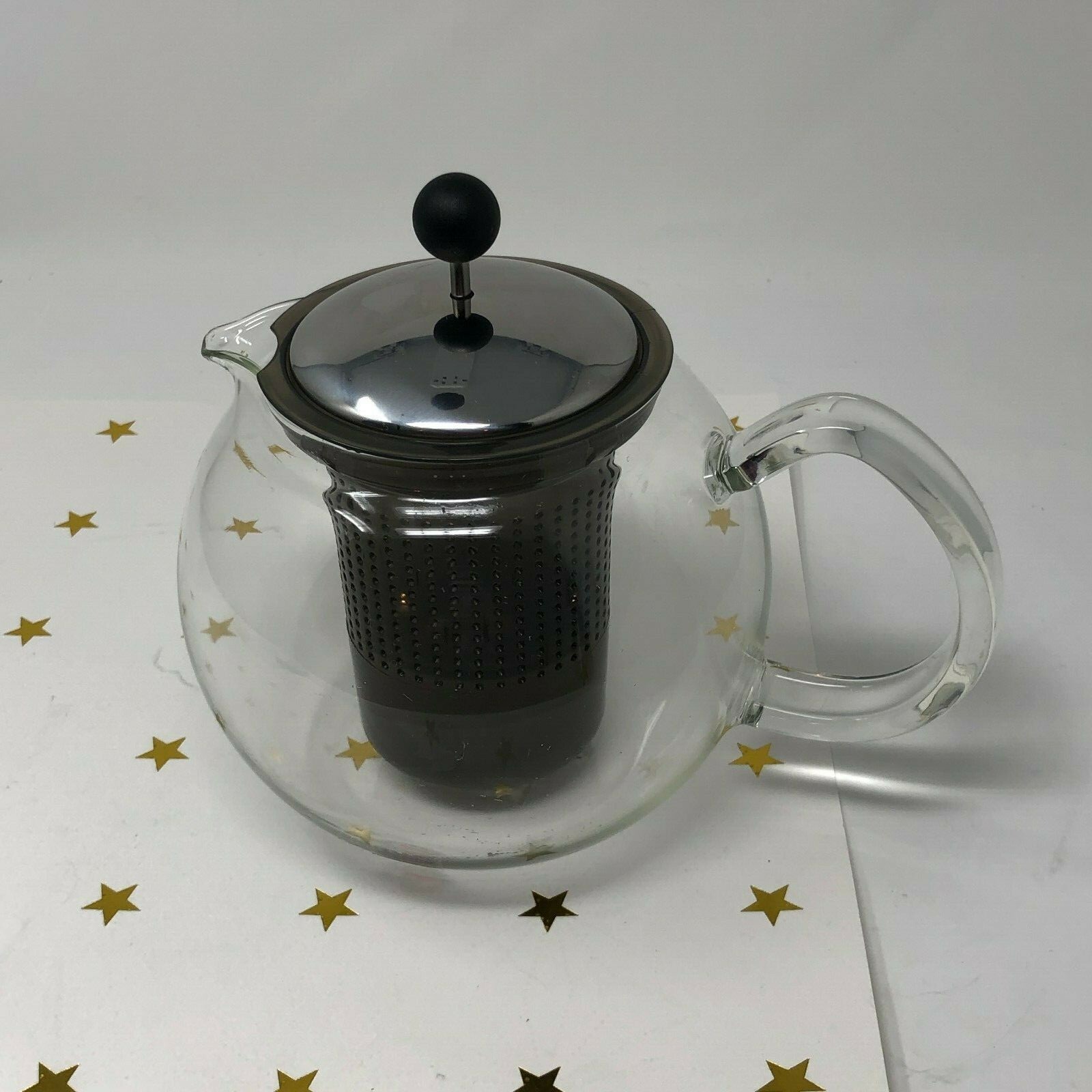 Bodum ASSAM Glass Teapot/Tea Press Plastic Infuser | eBay