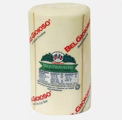 BelGioioso Mild Slicing Provolone Cheese 6 lbs. whole, unsliced | eBay