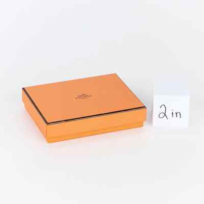 Hermes Paris Empty Orange Gift Box - 1 1/4 x 5 3/4 x 4 1/2 | eBay