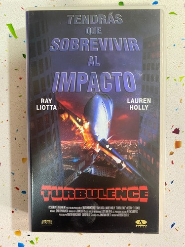 Turbulence VHS Cinta Vidéo Ray Liotta Lauren Holly | eBay