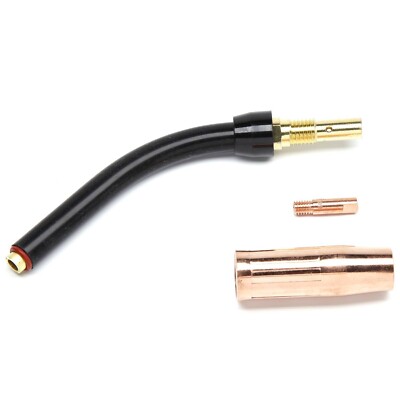 Mig Gun Torch Swan Neck Kit Fit 85376 Forney 306 130FI-A Flux Core Gas ...