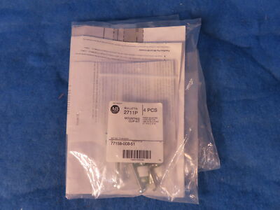 ALLEN-BRADLEY 77158-008-51 MOUNTING CLIP KIT 4PCS 1YR WARRANTY | eBay