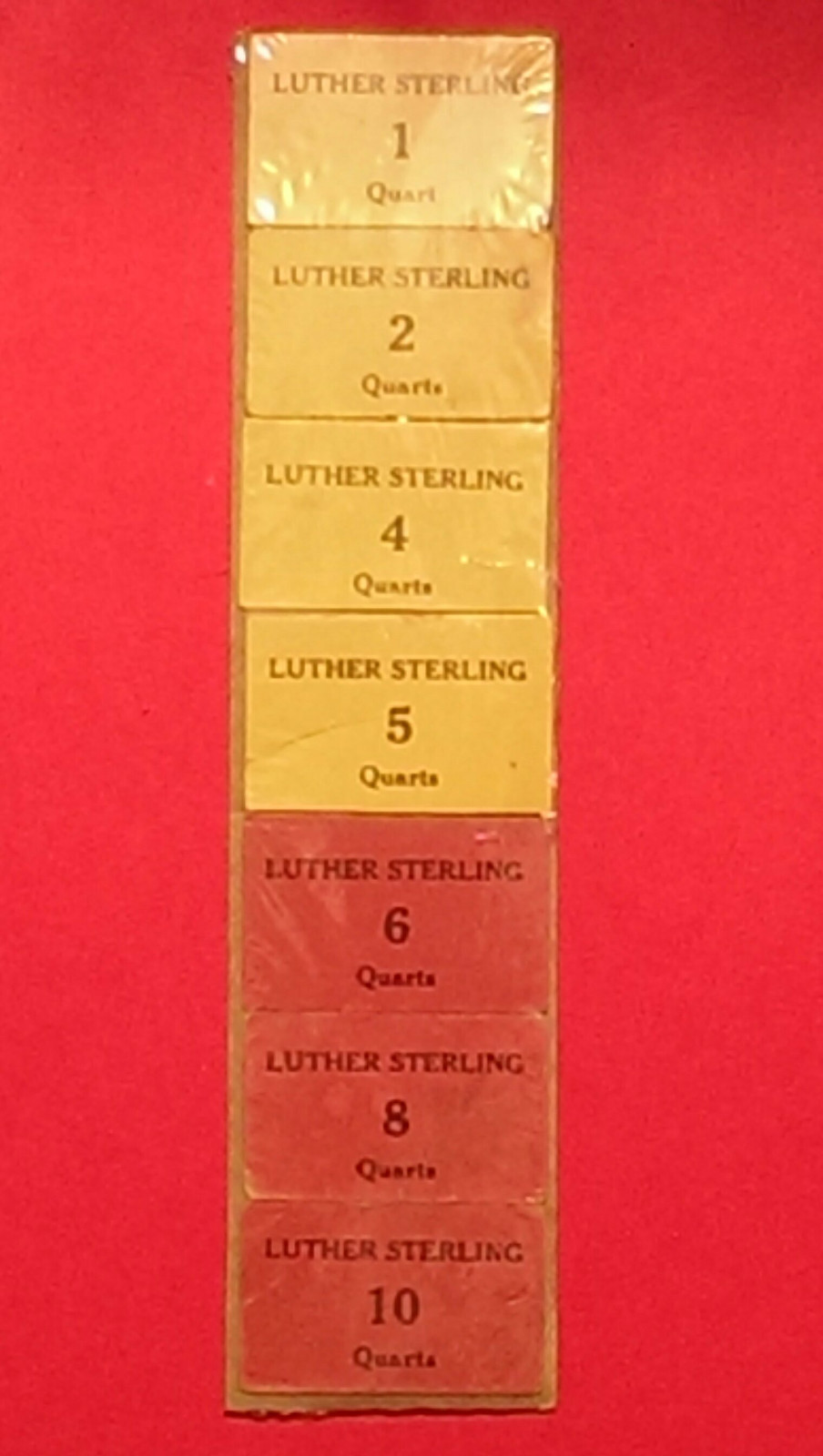 Luther Sterling berry/crop tickets chits Crisfield Somerset Maryland ...