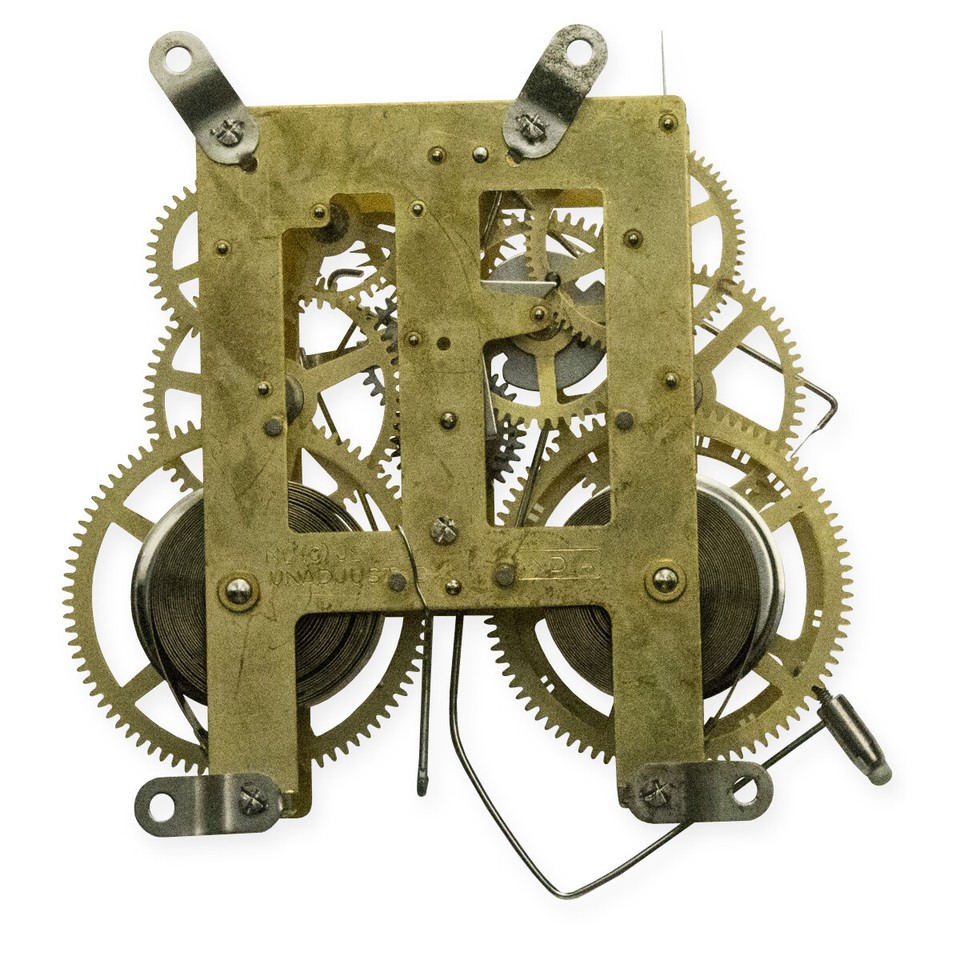 Mechanical clock movement manual wind for mantle kitchen clocks 9 1/4 ...