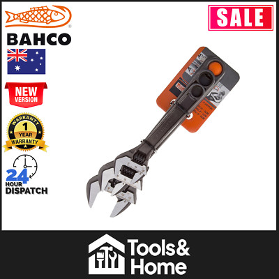 Bahco Adjustable Wrench Set 3 Piece Spanner Shifter 6" 8" 10" Tool ...