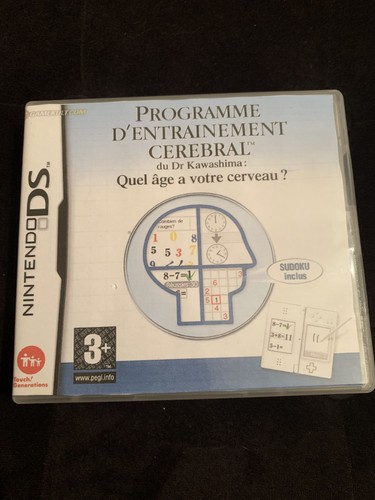 BRAIN TRAINING PROGRAM - Nintendo DS Game | eBay