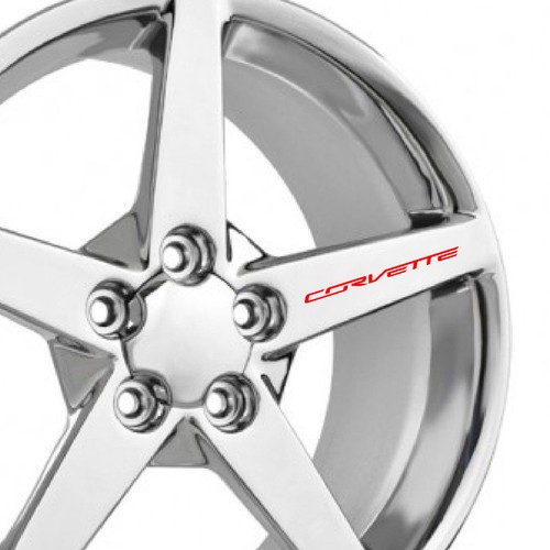C7 CHEVROLET CORVETTE Wheel Decals (Set of 4) Z06 ZR1 Grand Sport ...