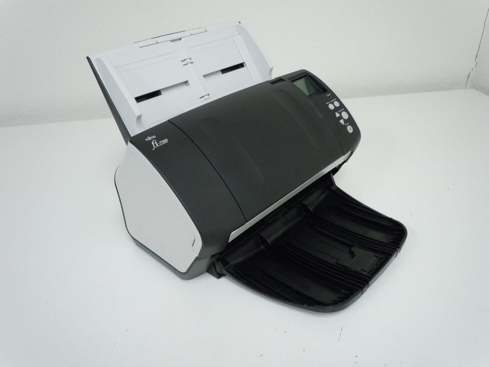 Fujitsu FI-7180 Color Duplex Document Scanner *12,435 Scans! Warranty ...