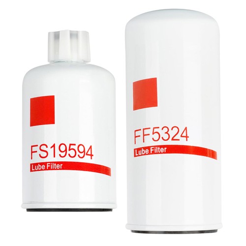2x FF5324 Diesel Fuel Filter Kit Fit Fleetguard AirDog 150 100 Cummins ...