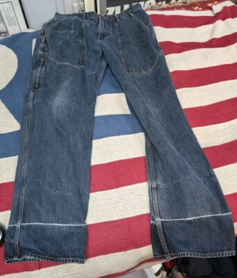 Vtg G Unit Mens Jeans Size 32 X 34 Wide Leg Baggy Dark Wash G-Unit Y2K ...