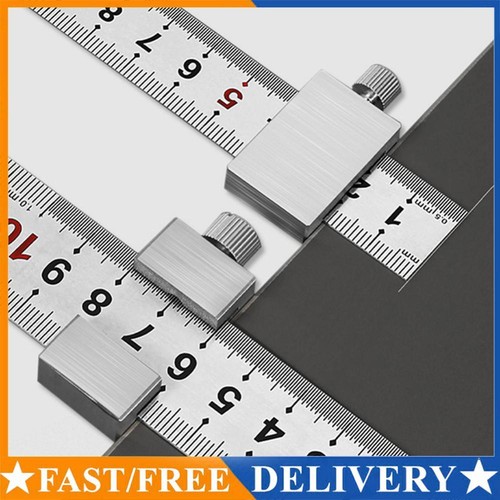 Steel Ruler Locator Angles Scriber Marker Ruler Limiter Woodworking ...