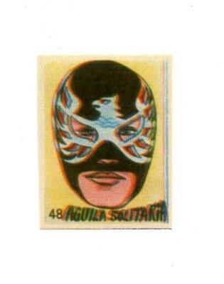 Agulila Solitaria Lucha Libre Pro Wrestling Sticker Card AAA CMLL 1980s ...