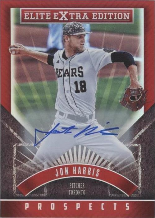2015 Panini Elite Extra Edition - Jon Harris #30 Prospects Autographs ...