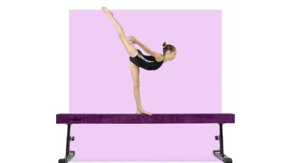**🌟 8FT ADJUSTABLE GYMNASTICS BALANCE BEAM - PREMIUM HOME TRAINING (50% ...