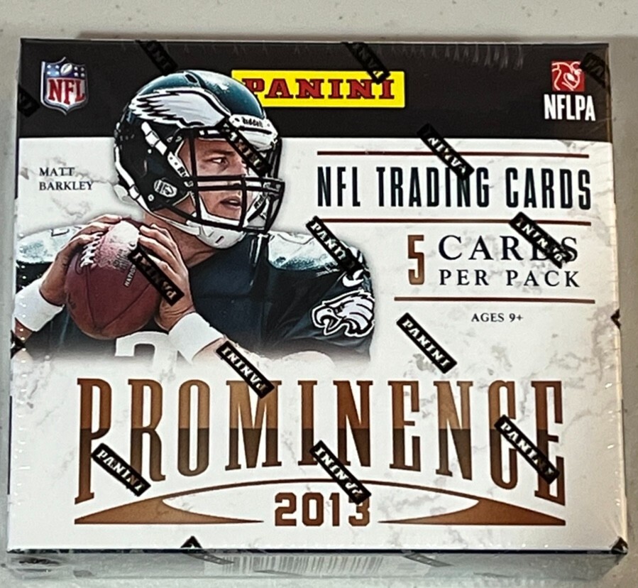 2013 Panini Prominence Football Hobby Mini Box SEALED - 5 cards - 1 ...