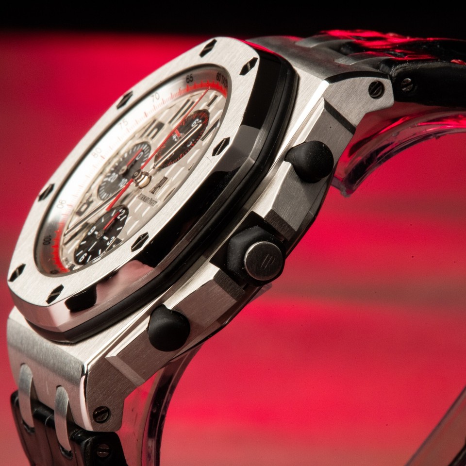 Audemars Piguet AP Panda Royal Oak Offshore White Dial Black ...