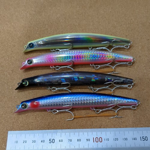 Z-4 Ima Sasuke 140 Ripami 4 Piece Set Limited Color Salt Lure Large ...