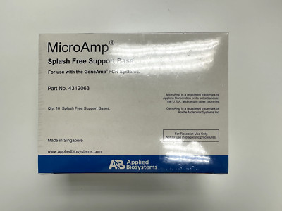 Applied Biosystems Splash Free Support Bases 4312063 10/pk | eBay