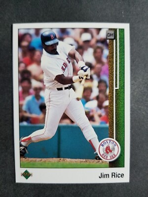 1989 Upper Deck JIM RICE card # 413 [C8] | eBay