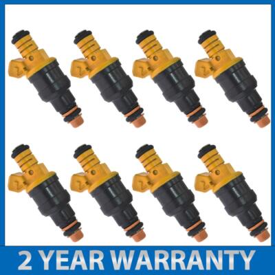 8PCS Fuel Injectors For EV1 GM TPI 22lb/3Bar 5.7L 5.0L 1985-1992 ...