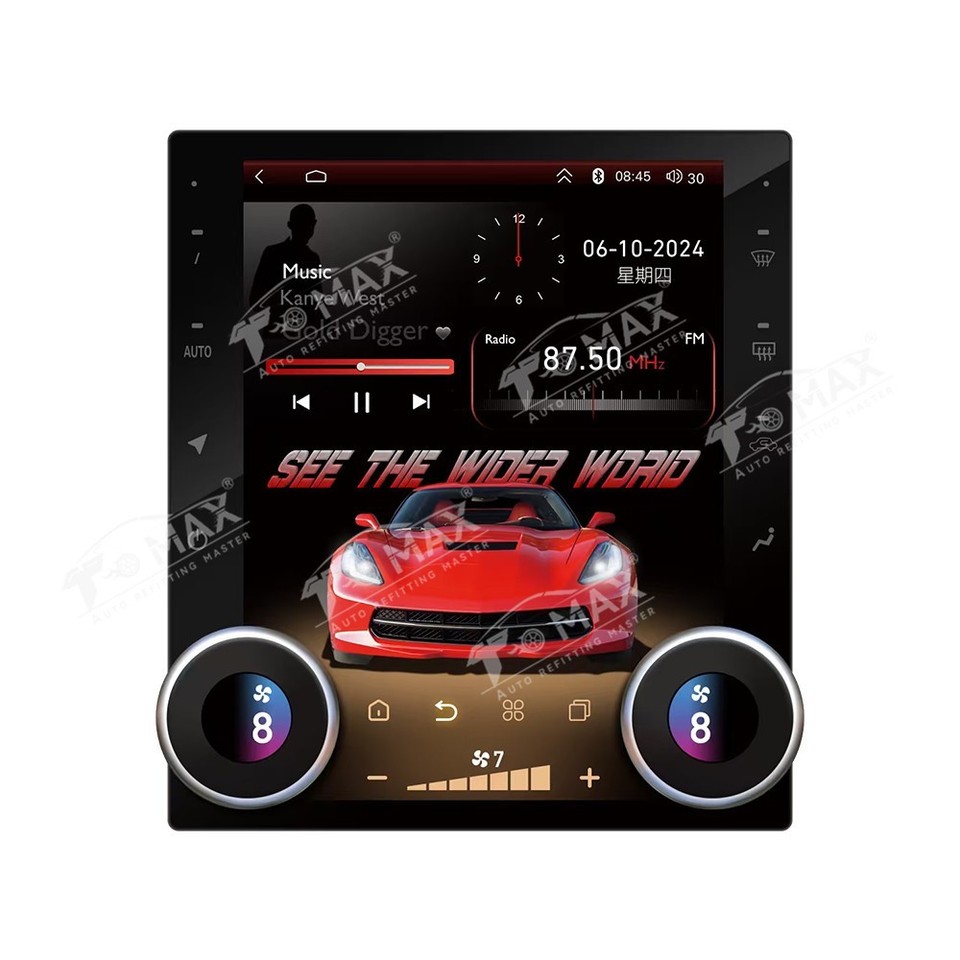 10.4'' Android For Corvette C6 2005-2013 Car Radio Navigation Carplay ...