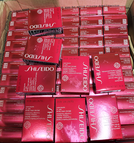 Shiseido Advanced HYDRO LIQUID COMPACT REFILL Foundation D20 Rich Brown ...