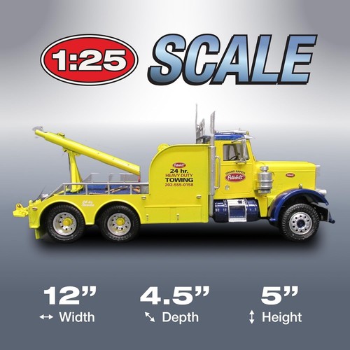 AMT Peterbilt 359 Wrecker Model Kit - 1/25 Scale Buildable Tow Truck ...