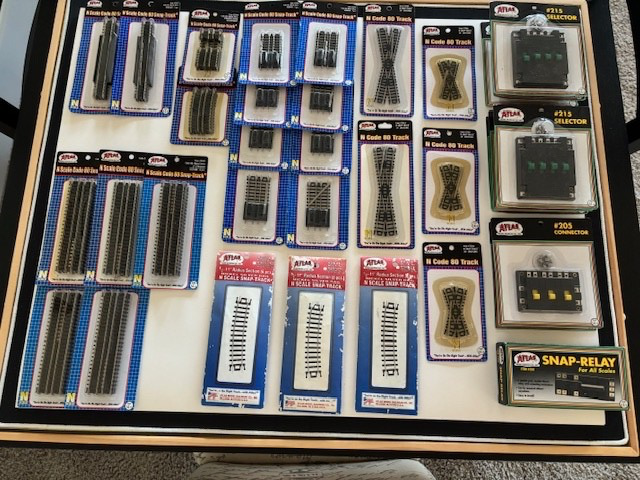Huge Lot of (37) Atlas - N Scale Snap Track Code 80 items. | eBay