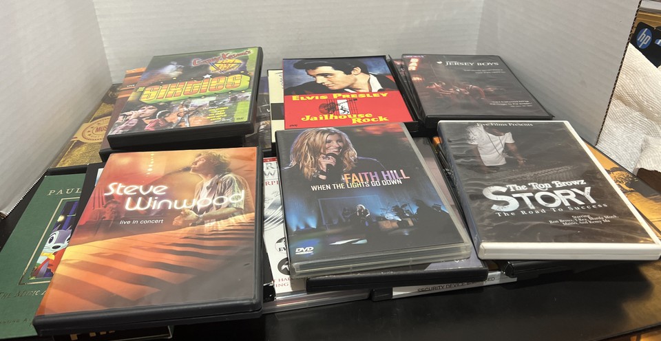 Mixed Lot of 20 Music Concert DVDs - Pop Rock, Country & Rock | eBay
