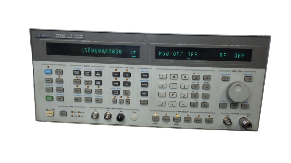 Agilent 8664A Synthesized Signal Generator 0.1 - 3000 MHz - Free ...