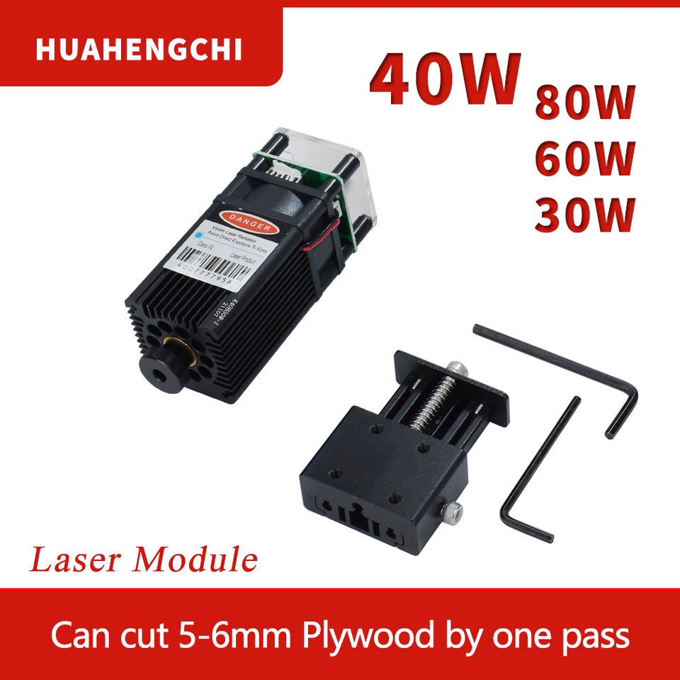 30W/40W/60W/80W Laser Module Head with Slide for DIY CNC Laser ...