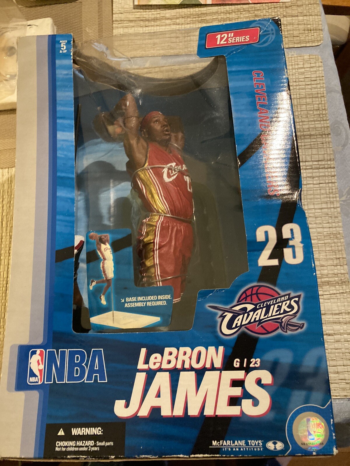 LeBron James Series 1 12" Deluxe Box Set NBA 2005 12 in McFarlane ...
