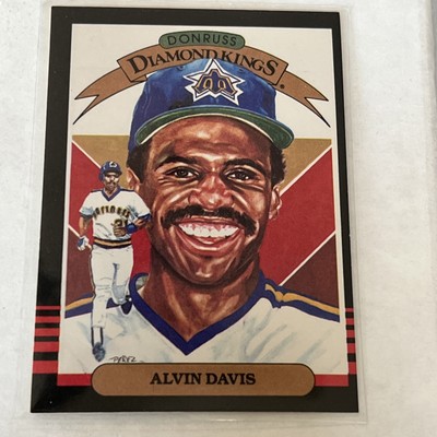 Alvin Davis #18 1985 Donruss Baseball Card Diamond Kings | eBay