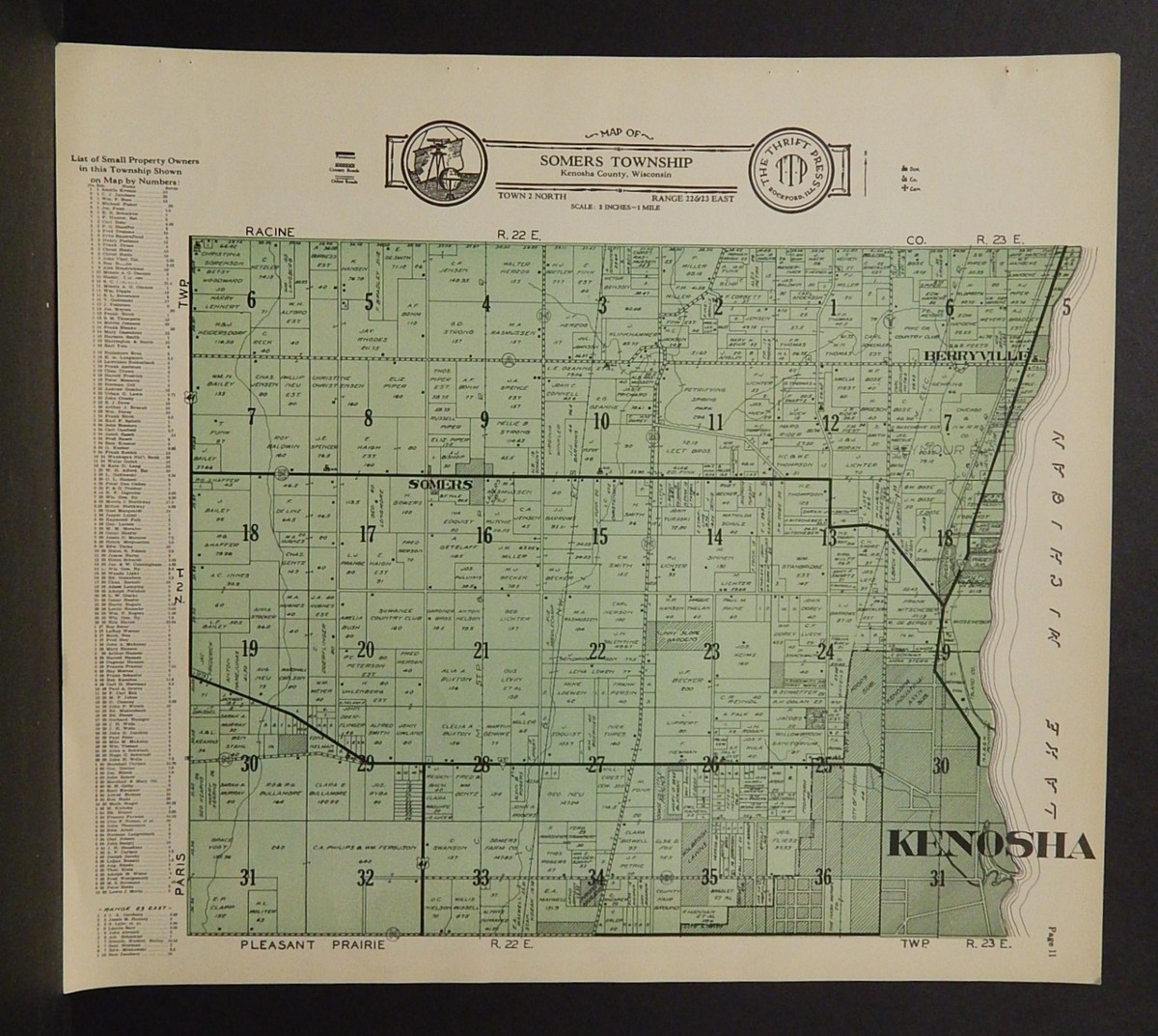 Kenosha County Wisconsin County Map Locations | Kenosha County, WI