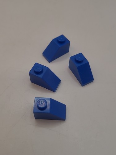 Lego BLUE 45 2x1 SLOPE - Lot of 4 | eBay