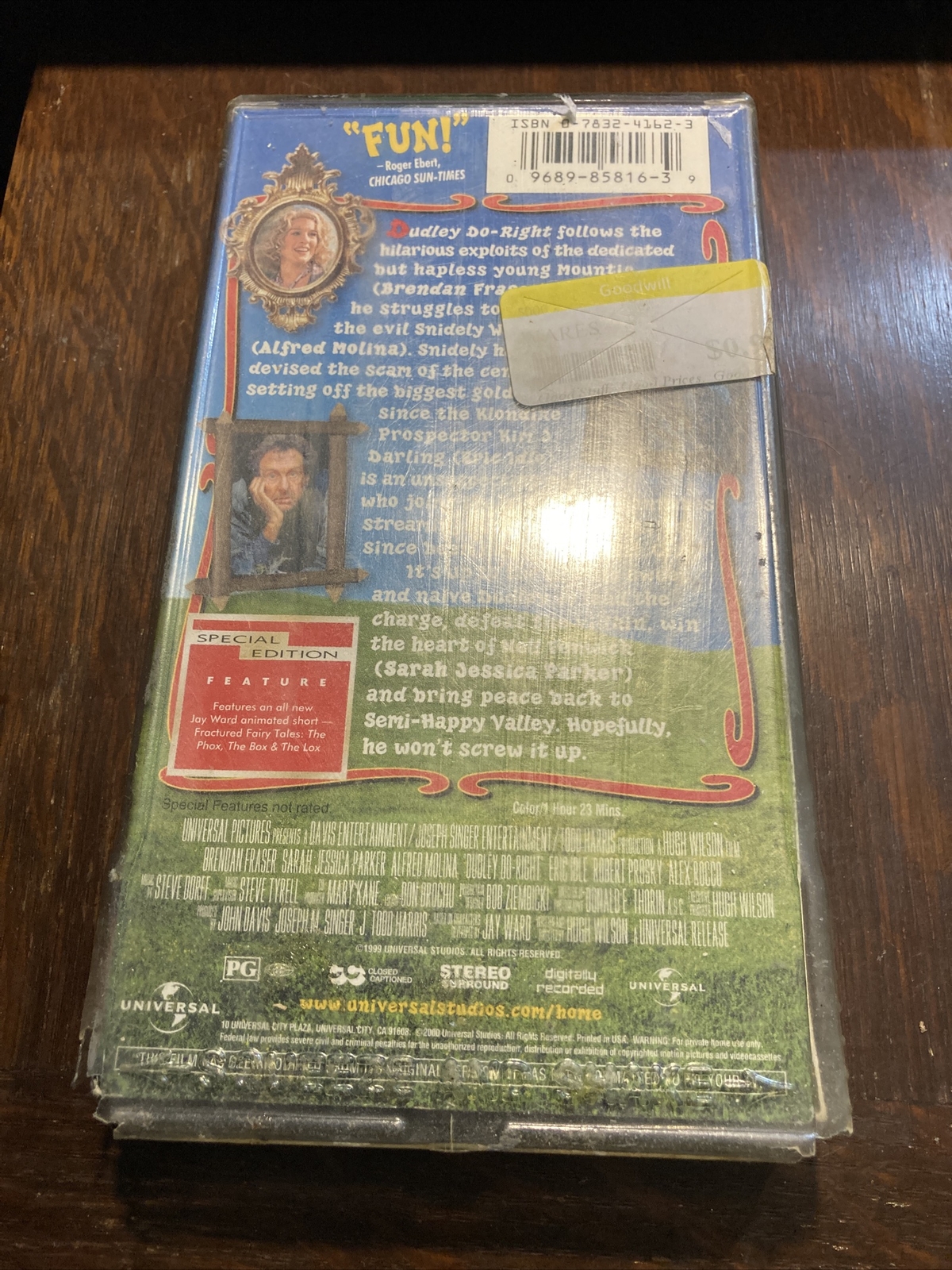 Dudley Do-Right (VHS, 2000, Special Edition) 96898581639| eBay