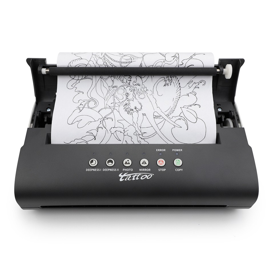 Genuine MT200 Tattoo Stencil Printer Transfer Thermal Copier Machine ...