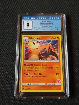 Charizard Battle Academy Charizard Deck #39 Pokemon TCG CGC 9 Mint ...